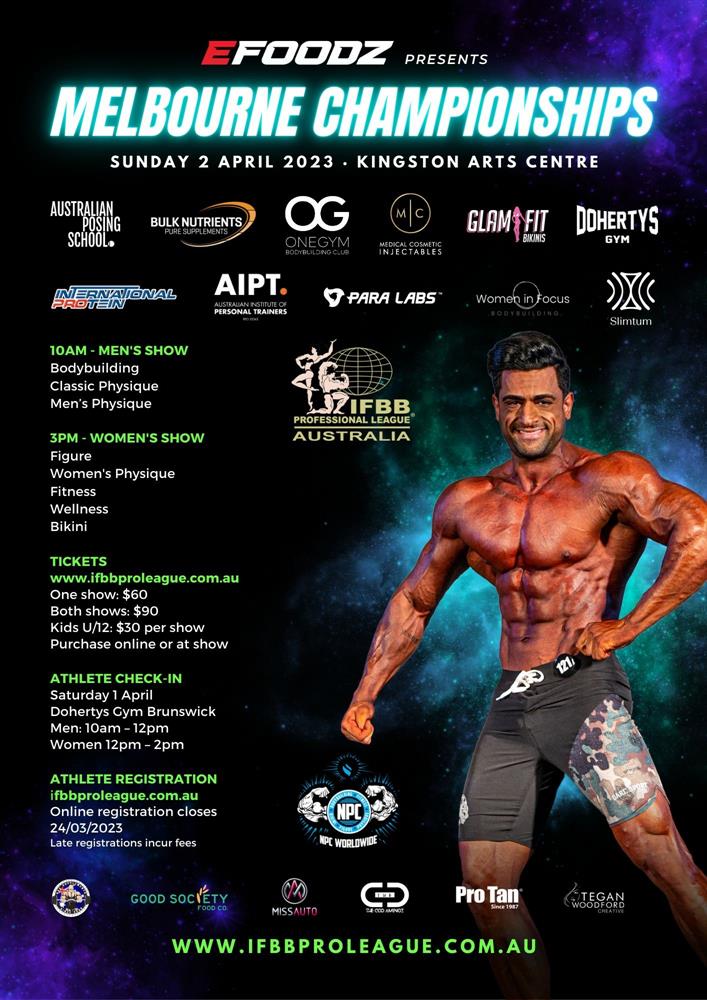 2023 IFBB Professional League Melbourne Championships - NPC News Online